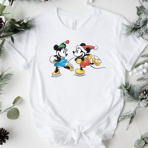 Minnie and Mickey Christmas Shirt Disney Christmas Shirt - Etsy