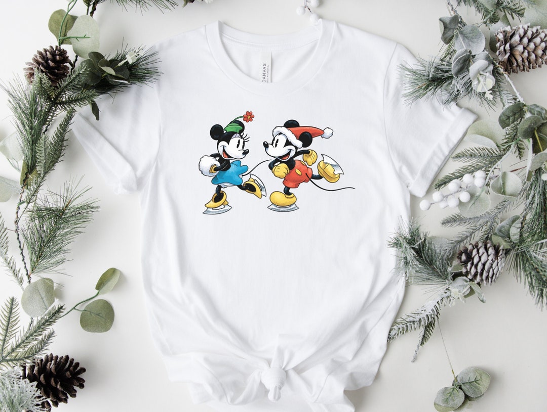 Minnie and Mickey Christmas Shirt Disney Christmas Shirt - Etsy
