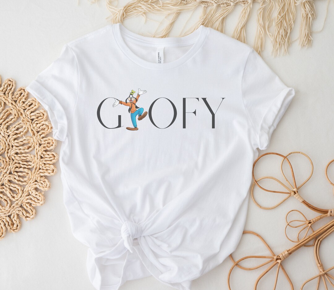 Goofy Shirt White Goofy Shirt Classic Goofy Unisex - Etsy