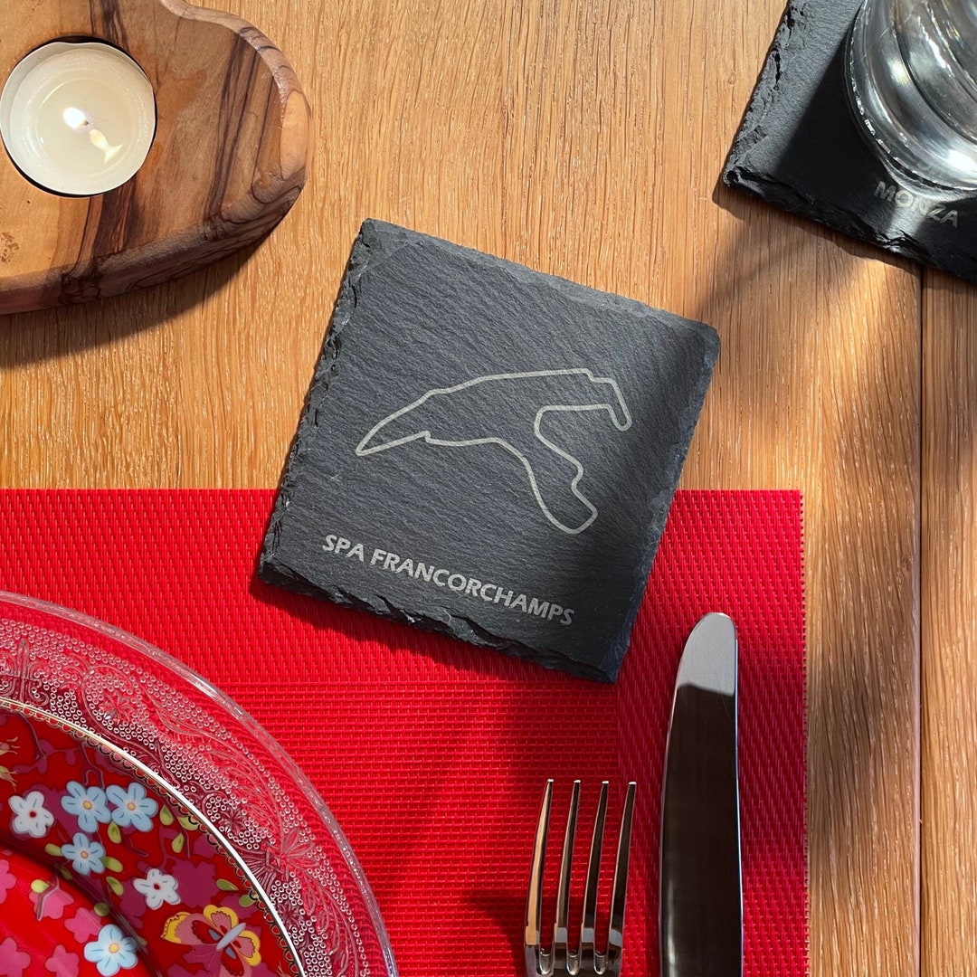 F1 Slate Coaster, Formula 1 Slate Coasters X4, Handmade Gift - Etsy