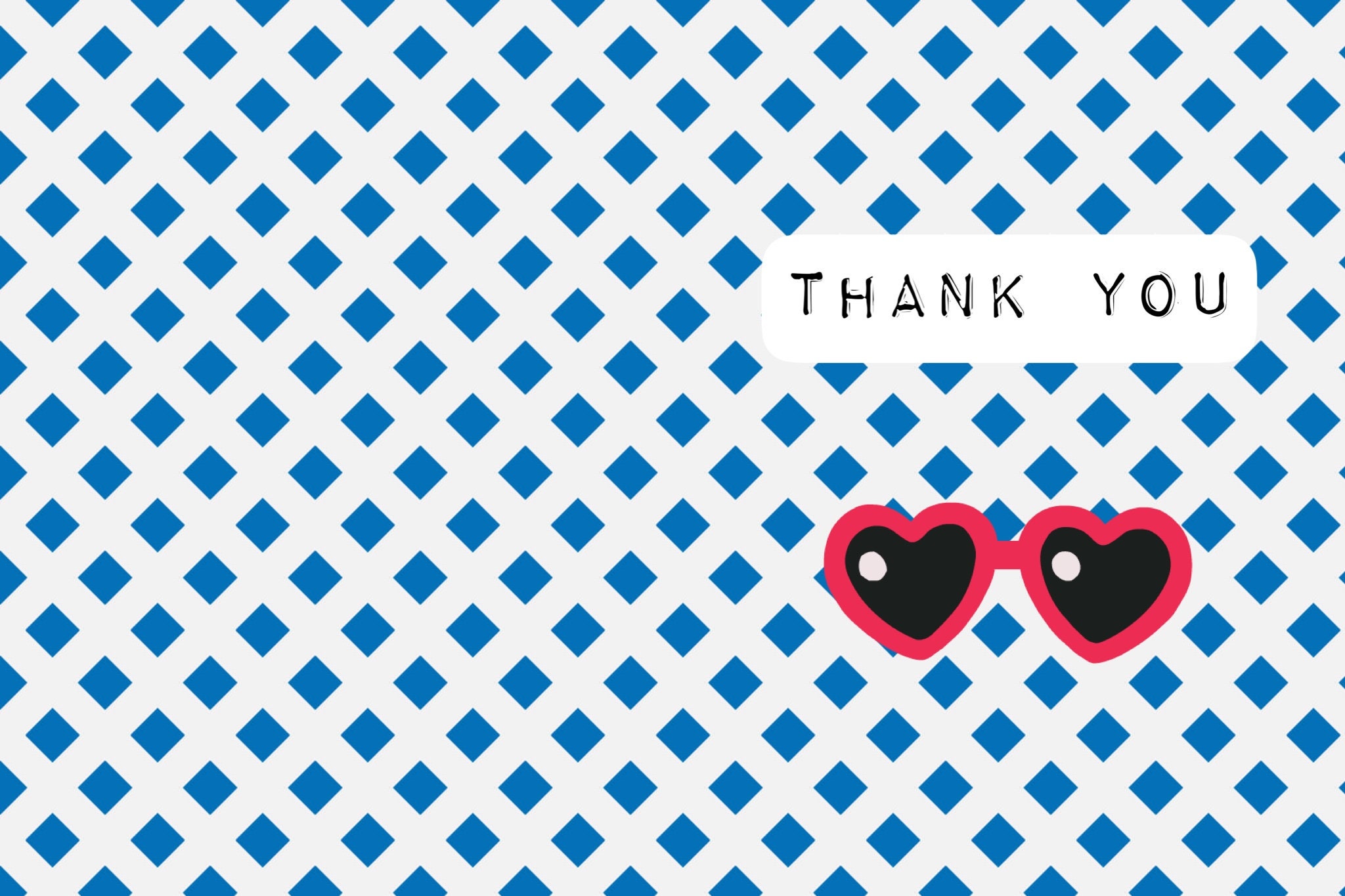 Folding Thank You Card Printable Set - Etsy