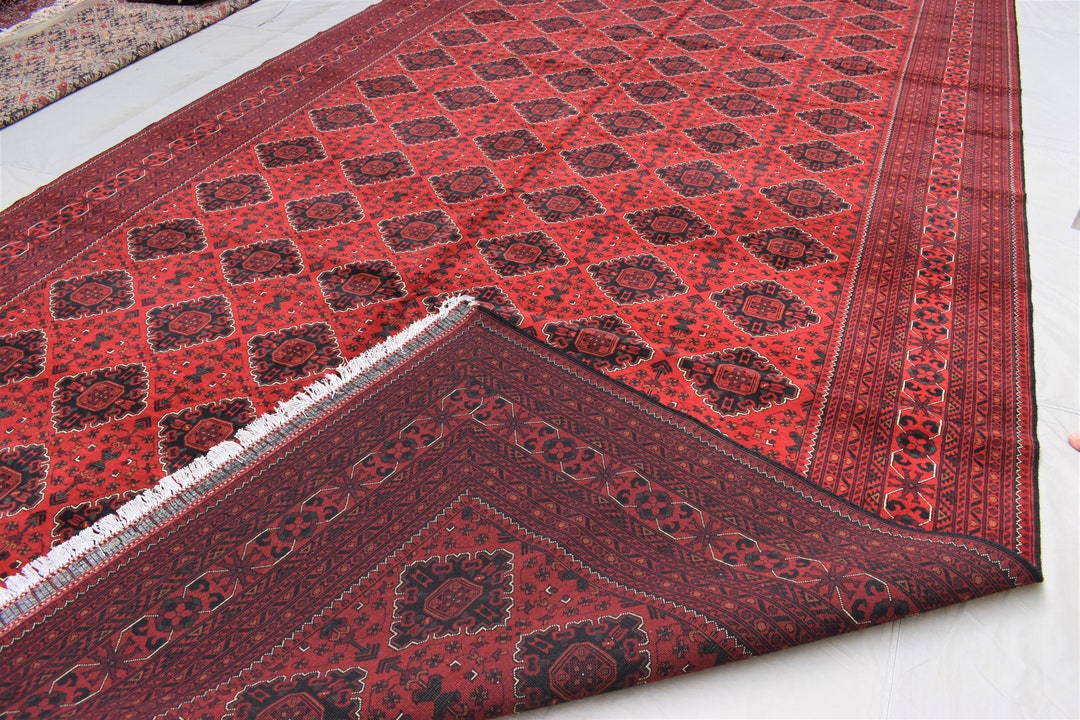 Extra Large Big Hall Rug 10x20 Ft Afghan Handmade Wool Rug - Etsy