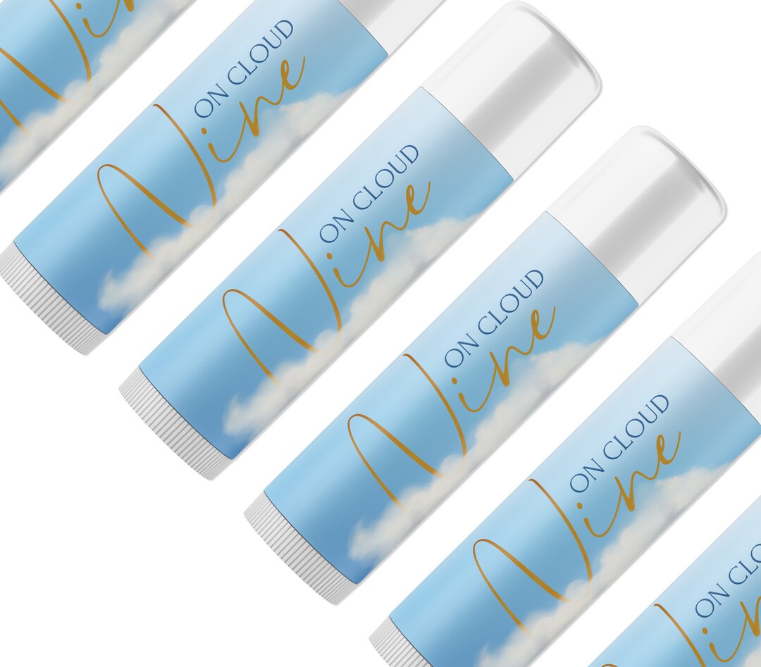 Custom Cloud Nine Baby Shower Lip Balm Favors – Personalized Lipbalm ...