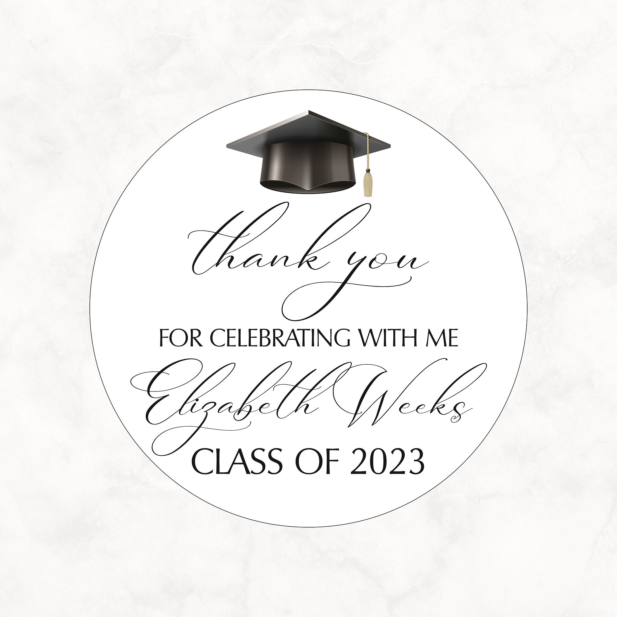 Graduation Stickers - Graduation Party Stickers Graduation 2023 Labels ...