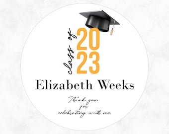 Personalized Stickers Graduation Party Stickers Graduation - Etsy