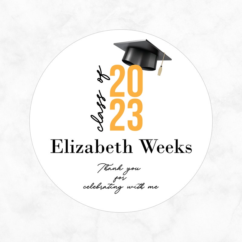 Graduation Stickers - Etsy