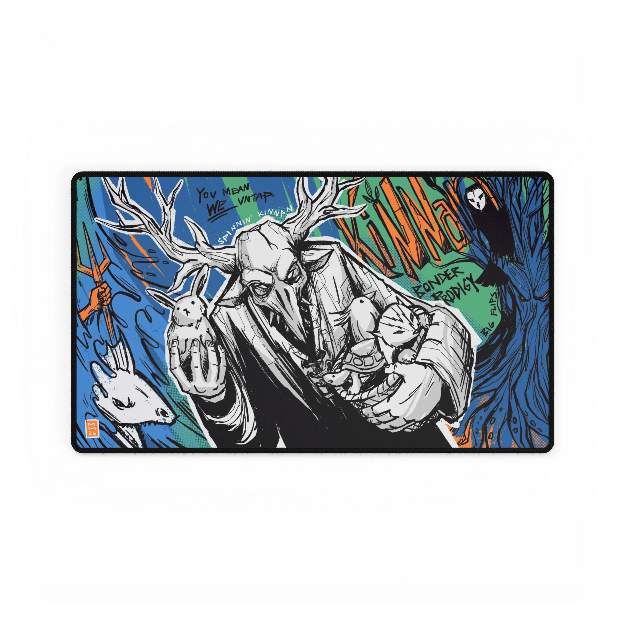 Kinnan, Bonder Prodigy Cedh Playmat | Magic the Gathering - Etsy
