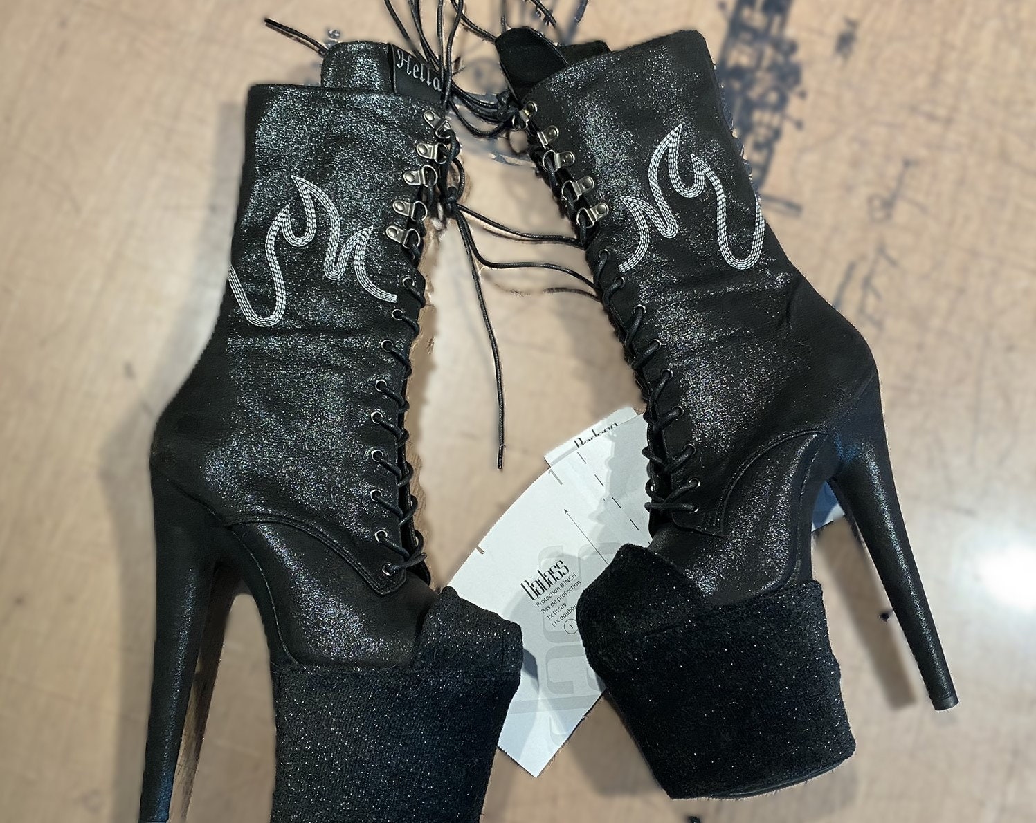 PDF Pattern - 7 Inch Platform Pole Shoe Protection - Etsy