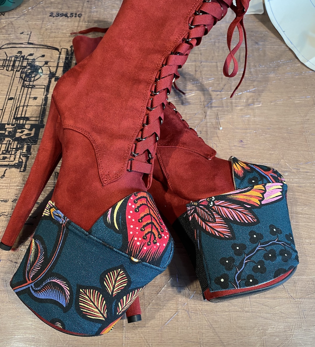 PDF Pattern - 7 Inch Platform Pole Shoe Protection - Etsy