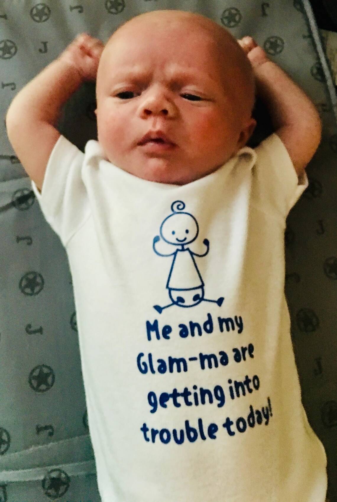 Baby Onsie, T-rex, One Piece Body Suit, Raptor Dinosaur, Infant Sleeper ...