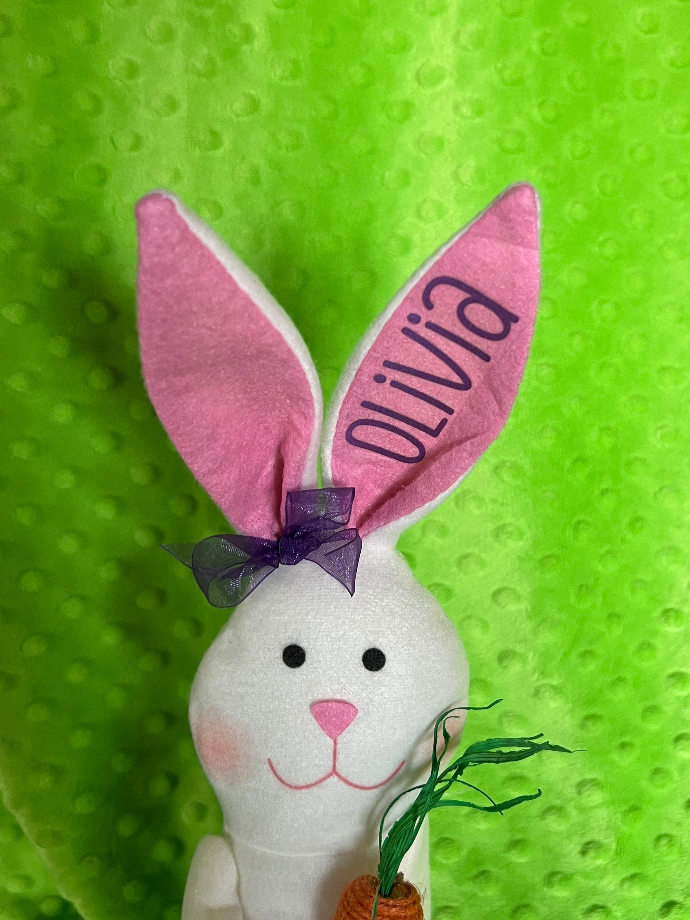 Personalized Easter Bunny, Easter Basket Stuffers, Custom Easter Gift ...