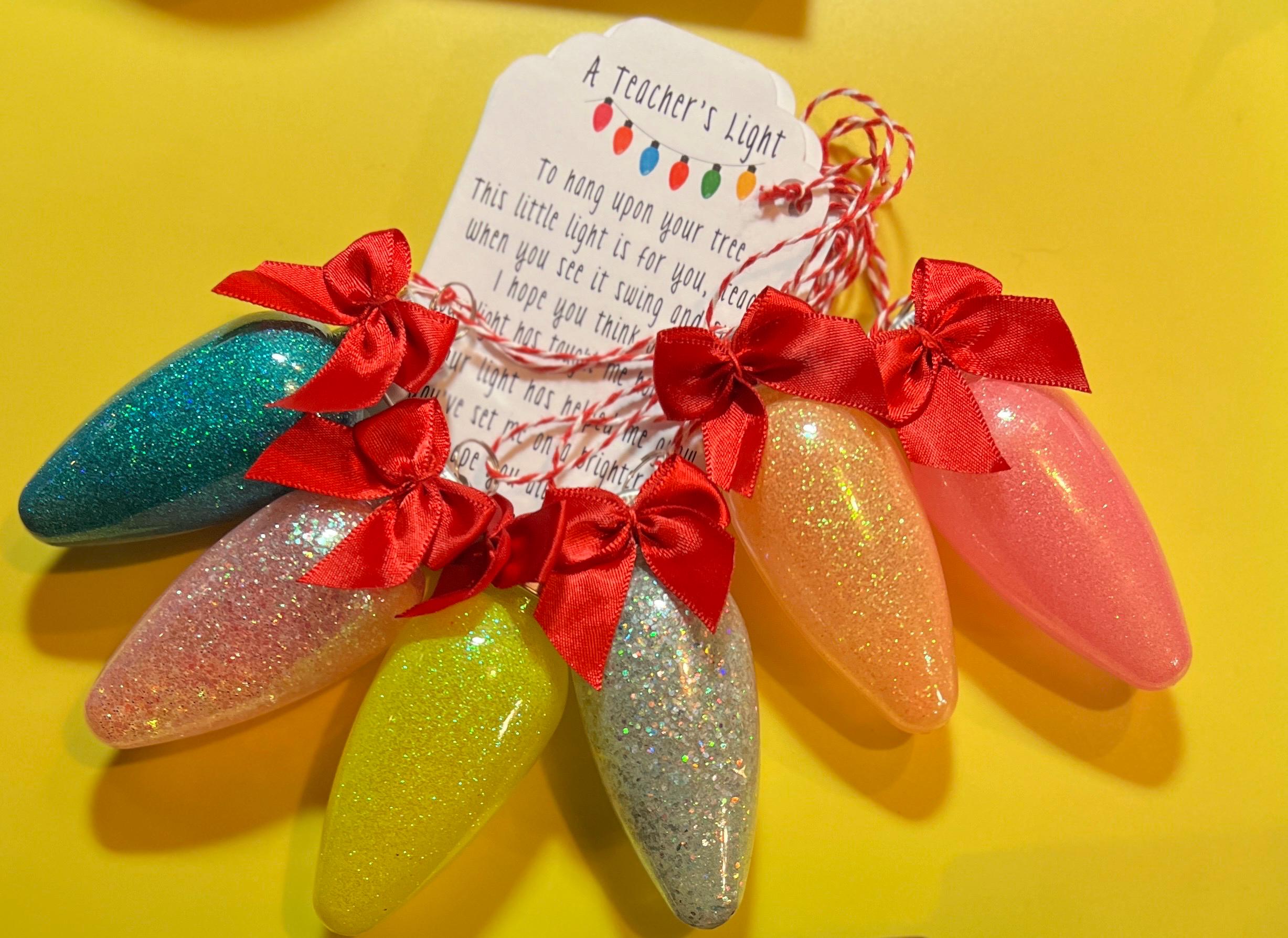 Light of Friendship Ornament, Christmas Bulb, Coworker Gift, Package ...