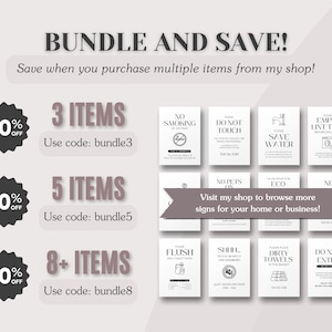 Dirty Towels Go Here Sign Airbnb; Place Used Towels in Basket; Laundry ...