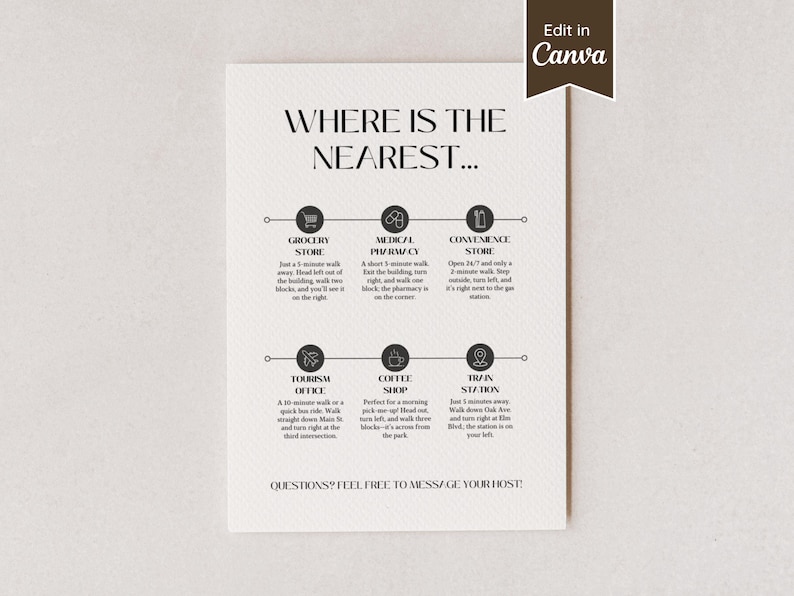 Where is the Nearest Sign; Local Spots and Recommendations; FULLY ...