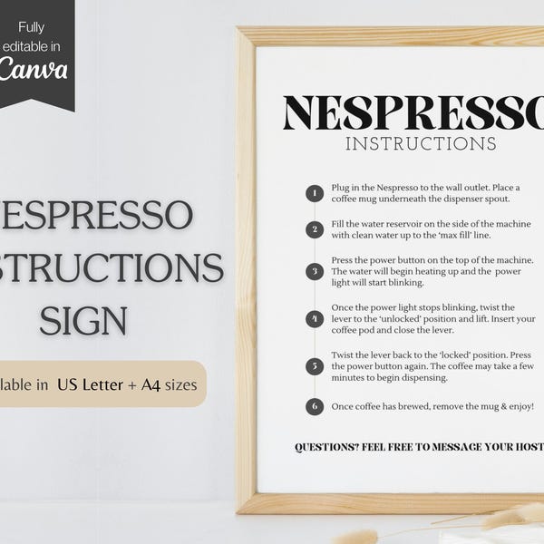 Nespresso - Etsy
