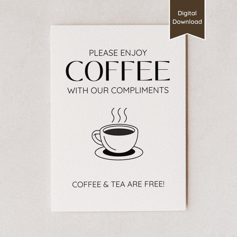 Coffee Signs - Etsy
