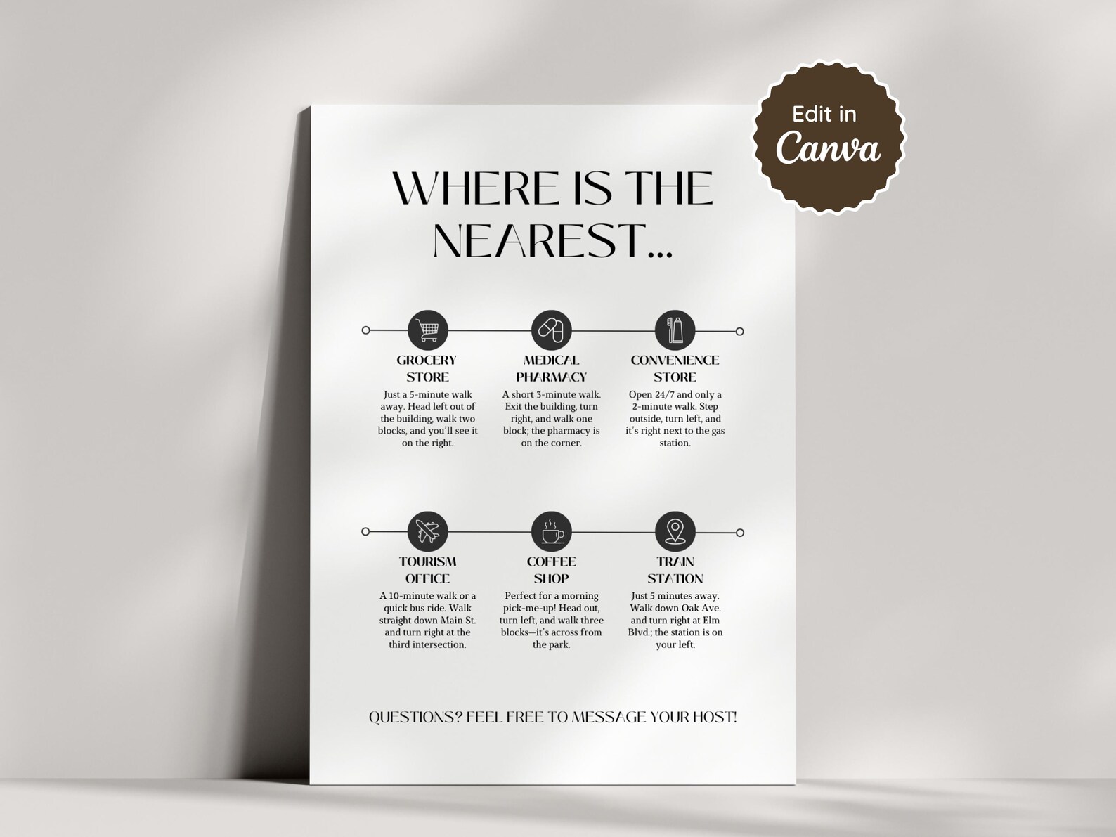 Where is the Nearest Sign; Local Spots and Recommendations; FULLY ...