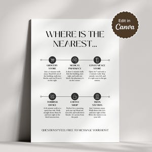 Where is the Nearest Sign; Local Spots and Recommendations; FULLY ...
