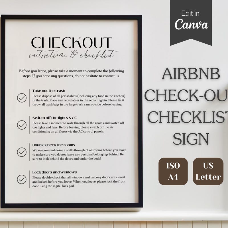Airbnb Sign - Etsy
