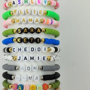 Personalized Custom Name Bracelets Custom Bracelets Handmade Jewelry ...