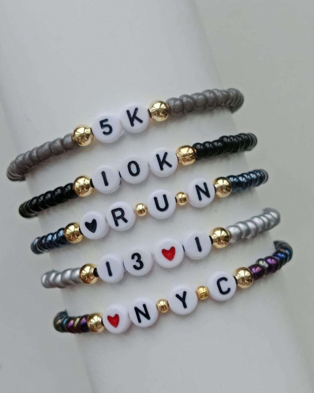5K 10K Half Marathon Bracelet | World Marathon Majors | Six Stars ...
