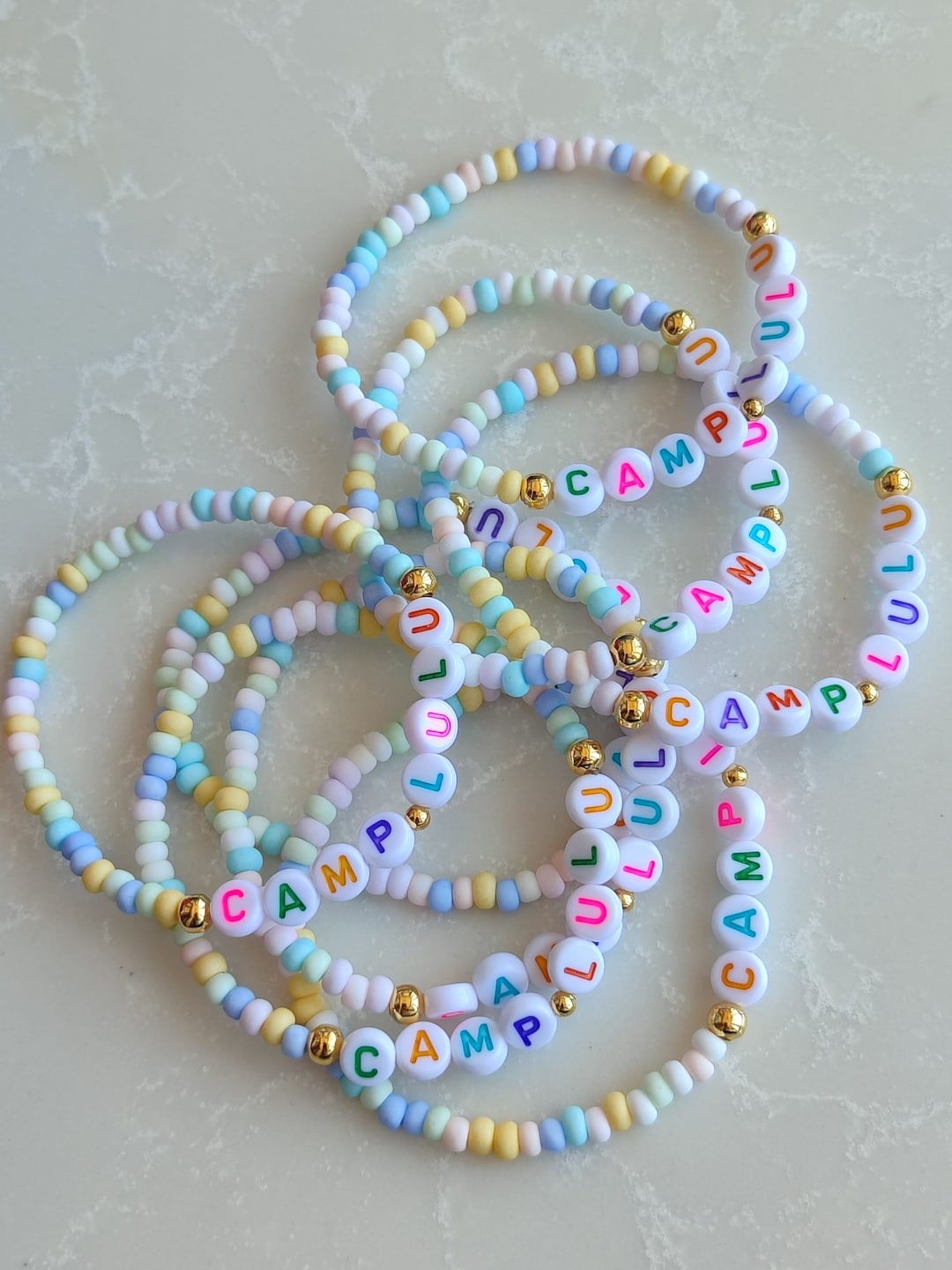 Back to School Bracelets for Kids,personalize Bride Name Bead Bracelet ...