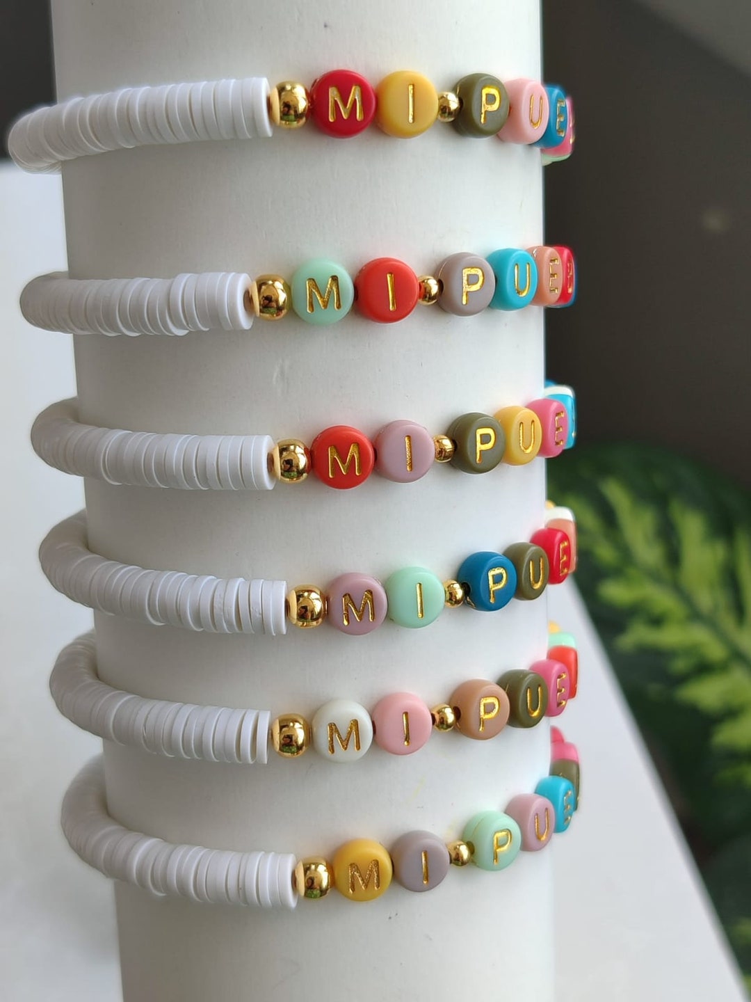 1-25-50-100-200-1000 Friendship Braceletscustom Personalized Name Bead ...
