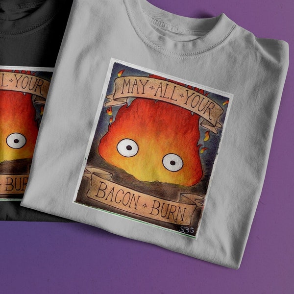 Calcifer Artwork - Etsy