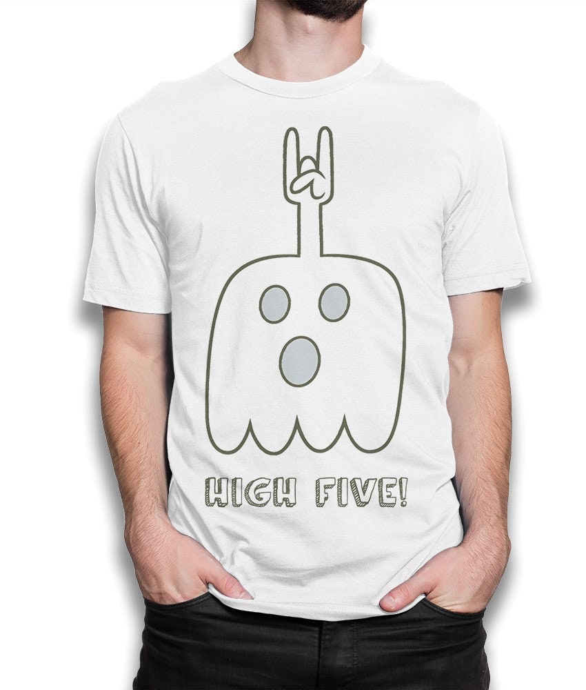 Regular Show Hi Five Ghost T-shirt Men's Women's - Etsy
