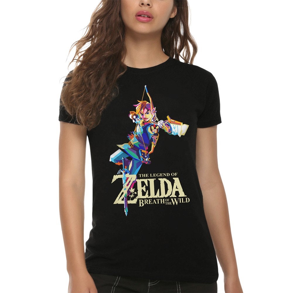 The Legend of Zelda Breath of the Wild T-shirt, Men's Women's Sizes ZEL ...