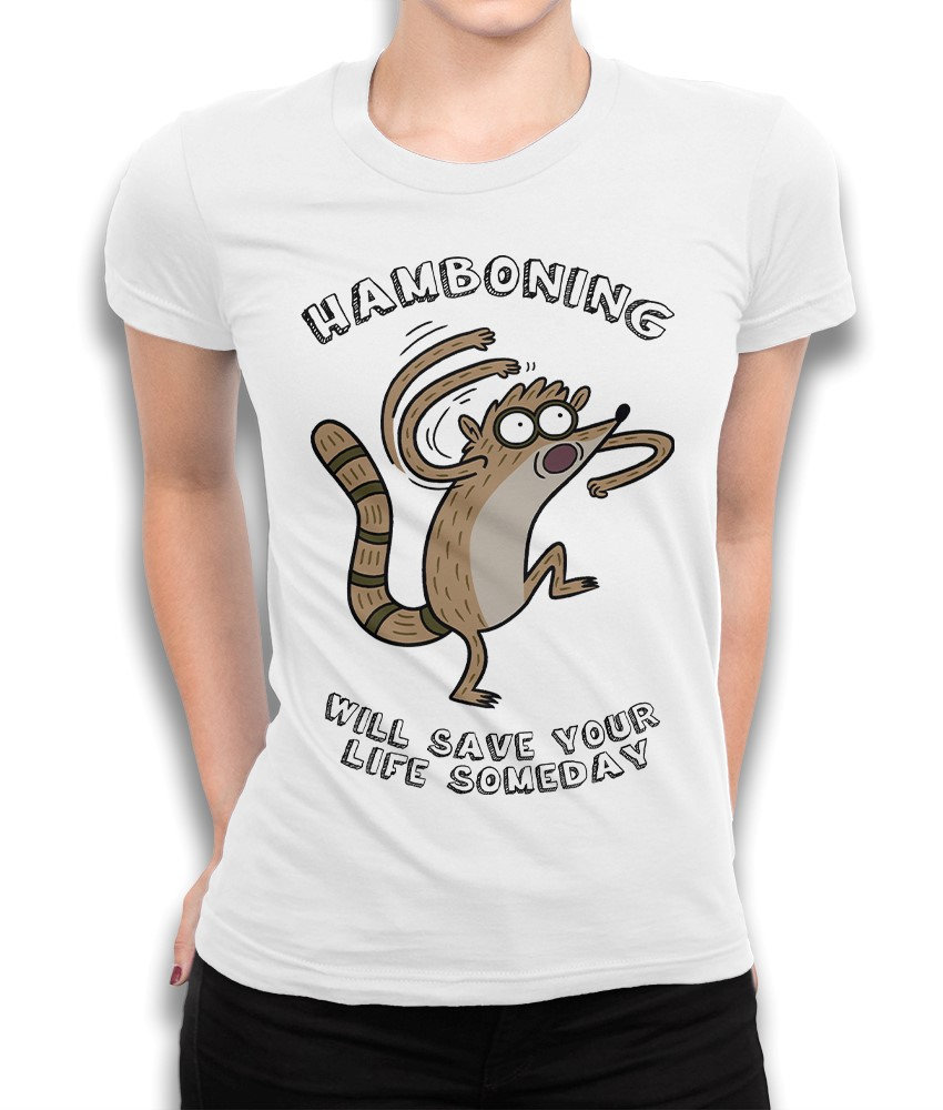 Regular Show Hamboning Rigby T-shirt, Men's Women's Sizes (dmm-068) - Etsy