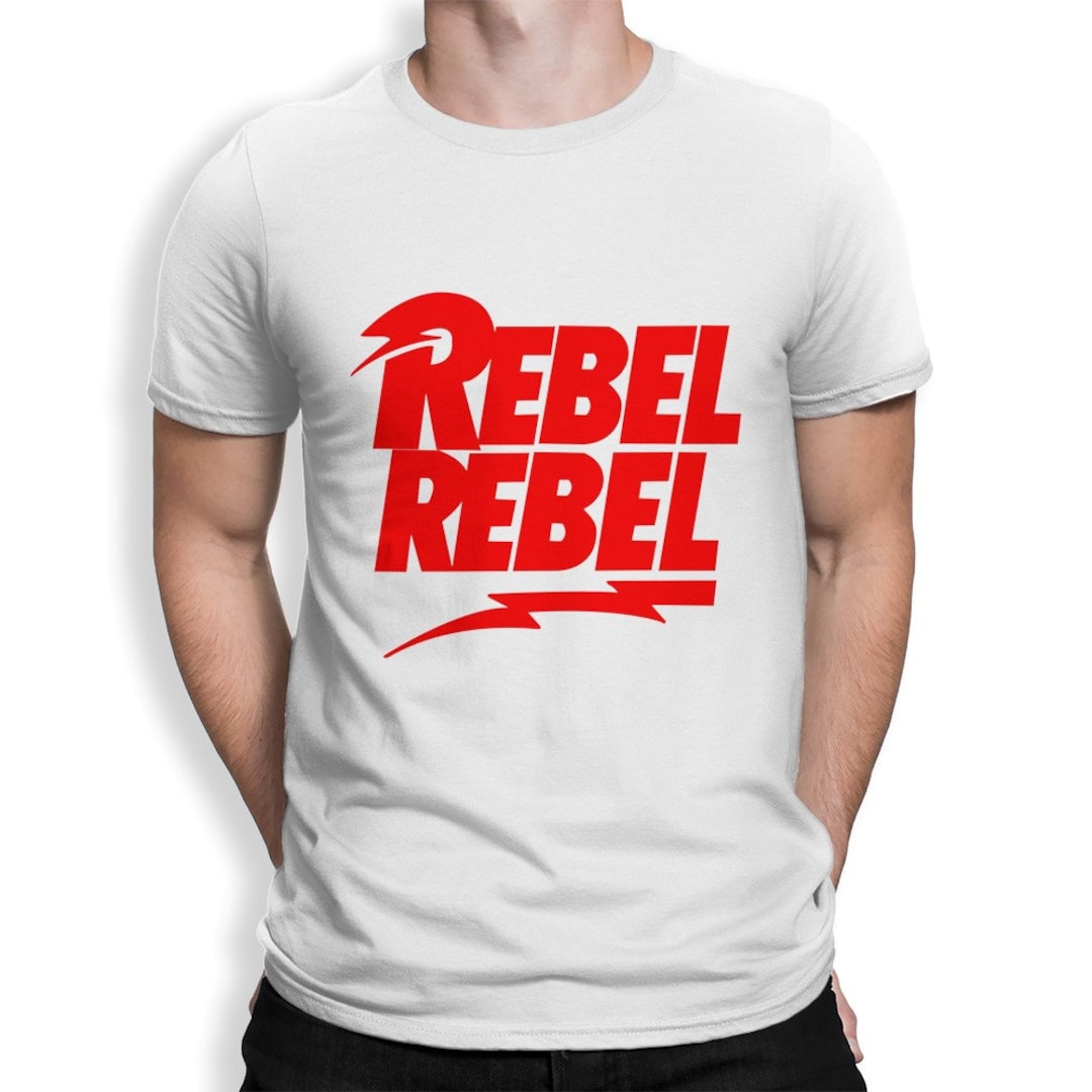 Camiseta David Bowie Rebel Rebel, tallas de mujer para hombre dmm-143 ...