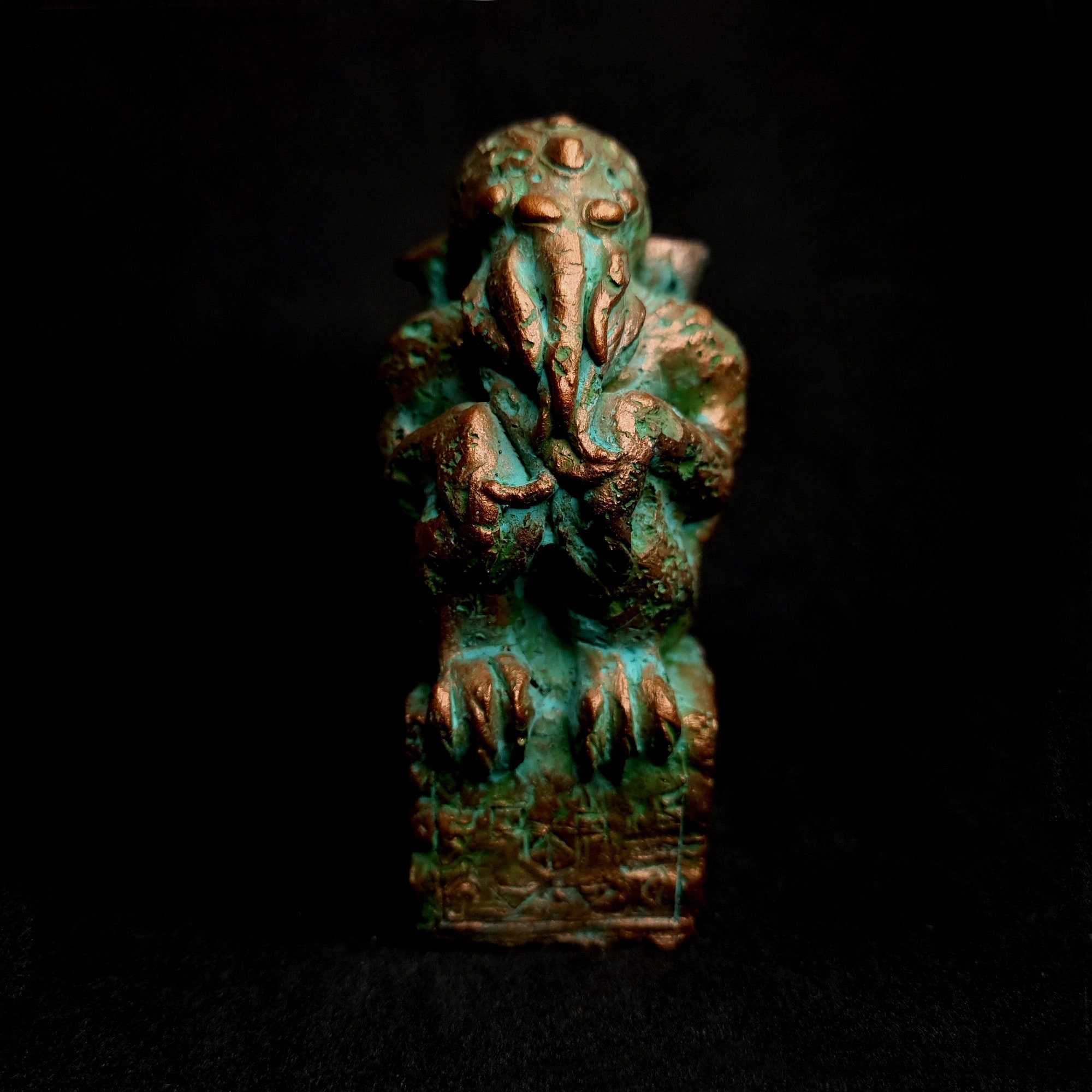 Cthulhu Mini Idol Bronze H.p.lovecraft Handmade Collectible Figures ...