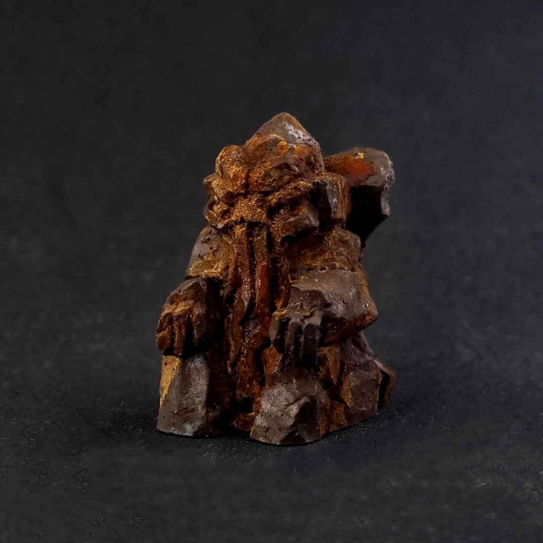 Mini Cthulhu Idol Rusty Iron. H.p.lovecraft Handmade Collectible ...