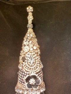 Rhinestone Encrusted Table Top Tree - Etsy