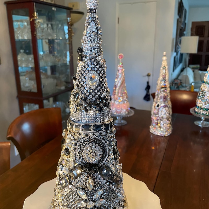Jeweled Cone Tree - Etsy