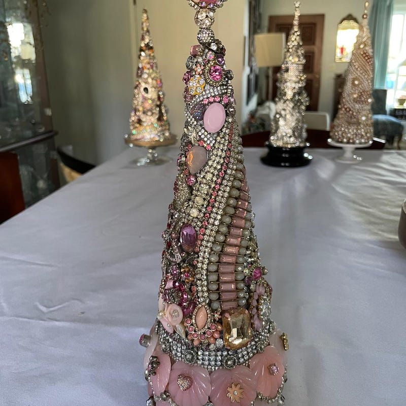 Jeweled Cone Tree - Etsy