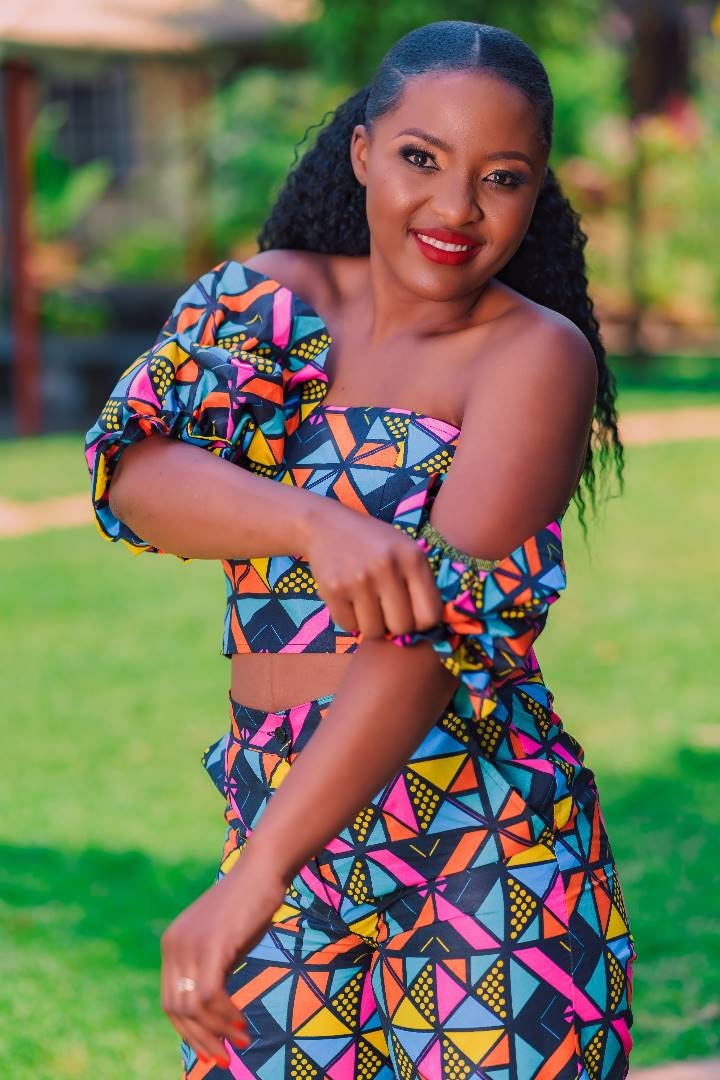 African Print Two Piece Outfit - Etsy