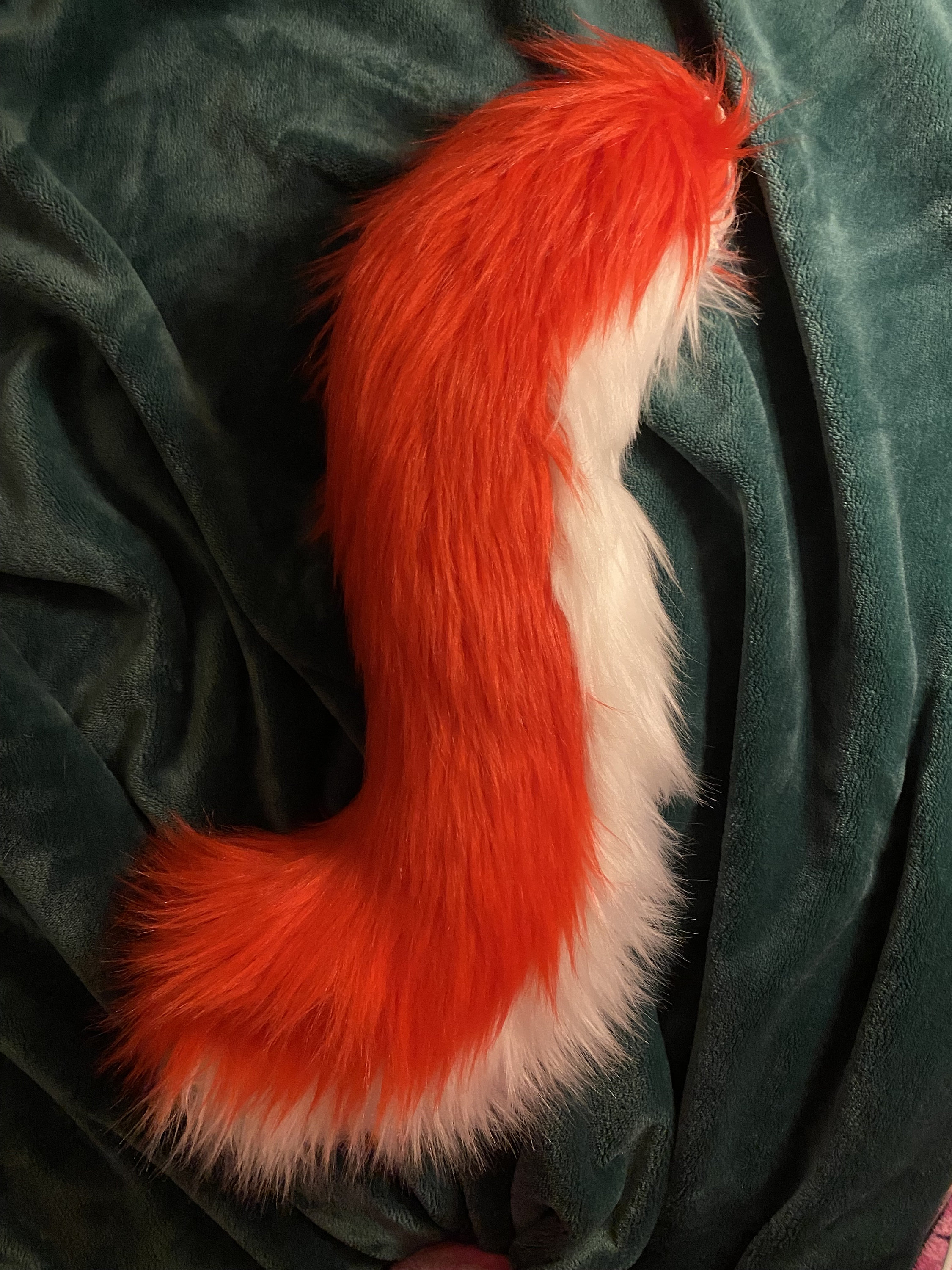 HQ Red Fursuit Tail - Etsy