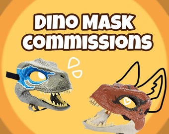 Hq Dino Mask Fursuit Premade - Etsy