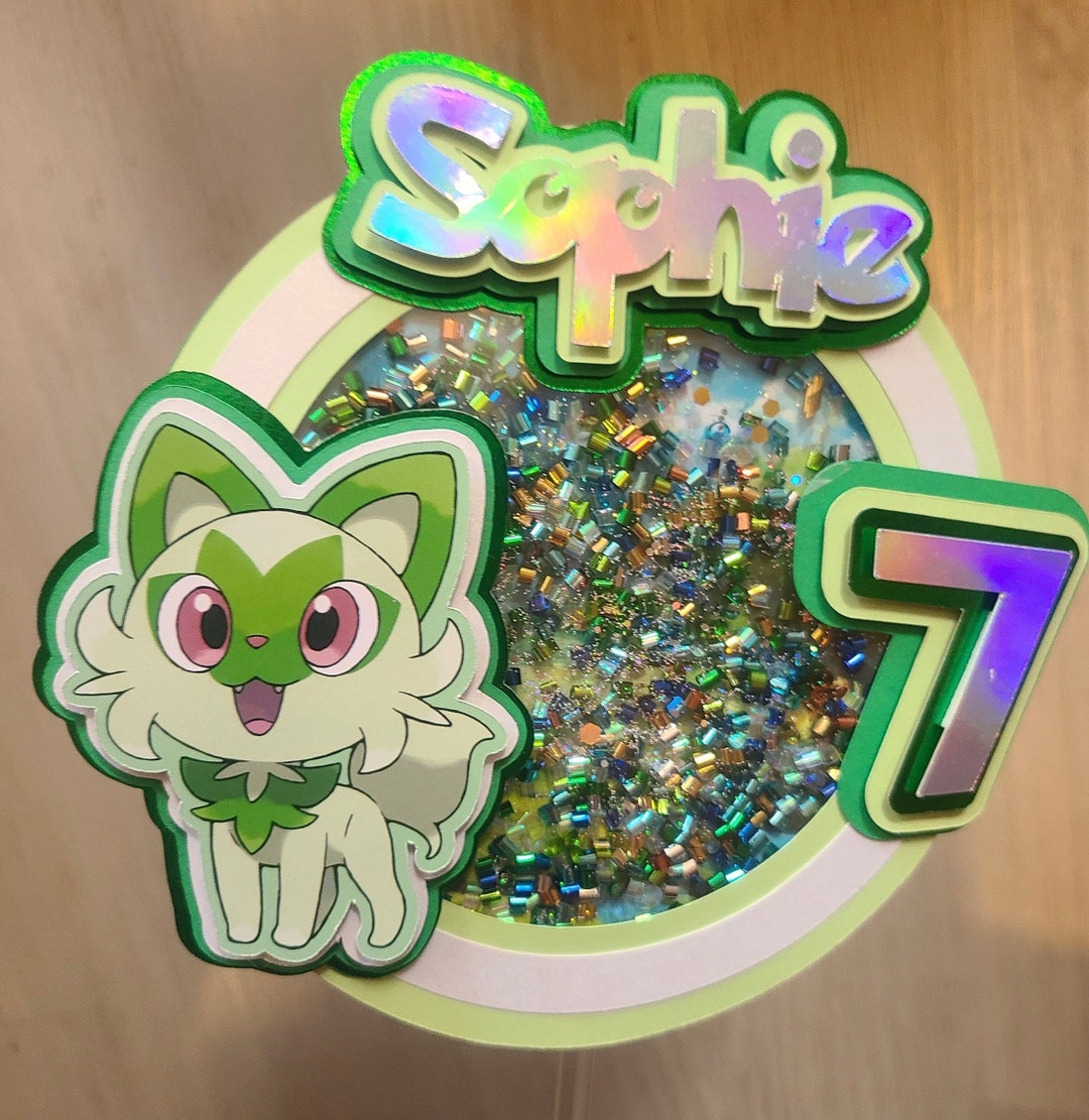 Sprigatito Cake Topper - Etsy