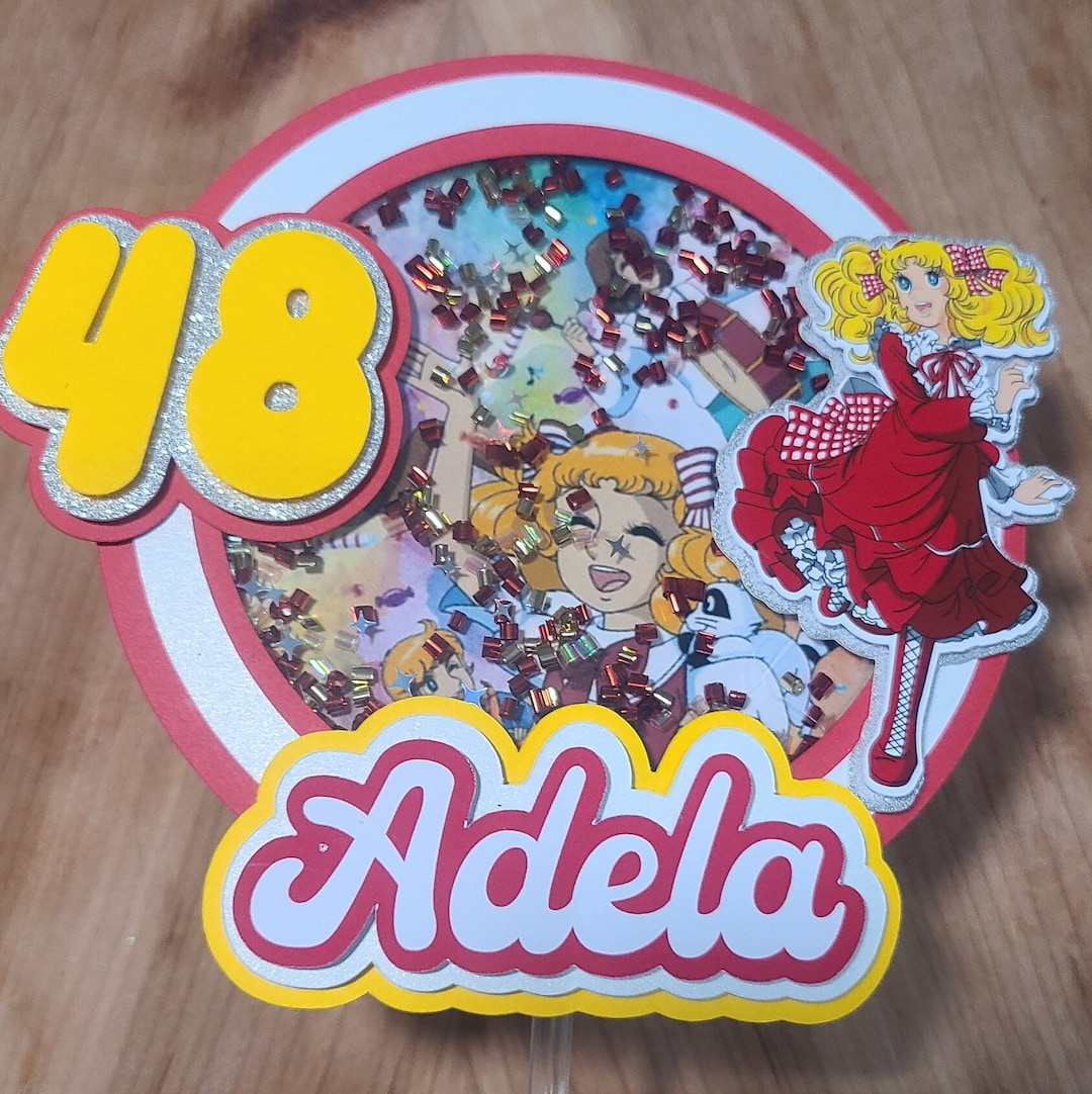 Candy Candy Cake Topper - Etsy