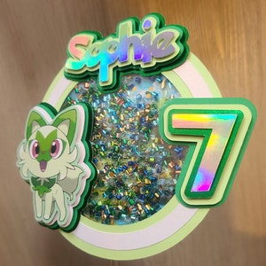 Sprigatito Cake Topper - Etsy