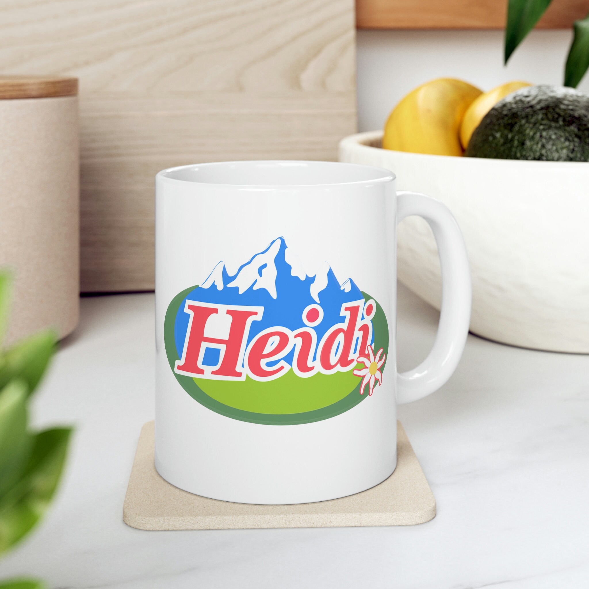 Heidi De Los Altos, Heidi, Caricatura, Ceramic Mug 11oz - Etsy