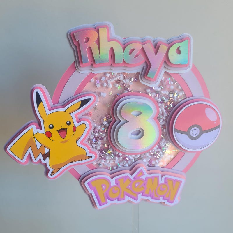 Pikachu Cake Topper - Etsy