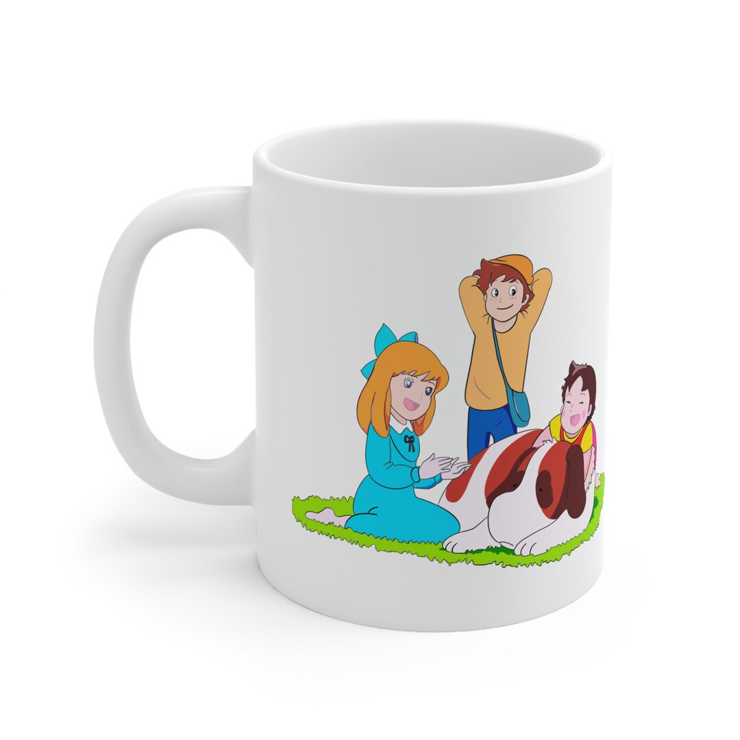 Heidi, Cartoon, Caricatura, Anime, Heidi De Los Altos, Ceramic Mug 11oz ...