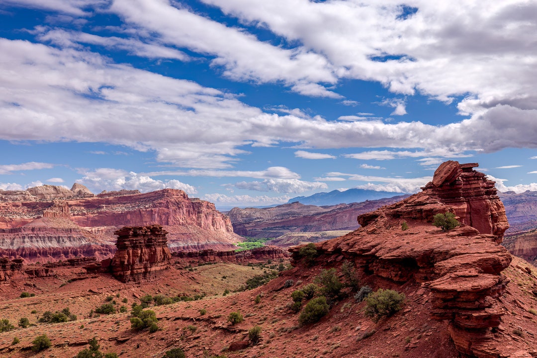 Capitol Reef Cliffs / Fine Art Photographic Print - Etsy