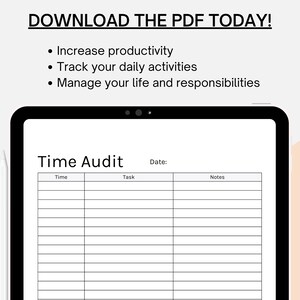 Time Tracker | Printable Time Tracker | Time Tracker Spreadsheet | Time ...