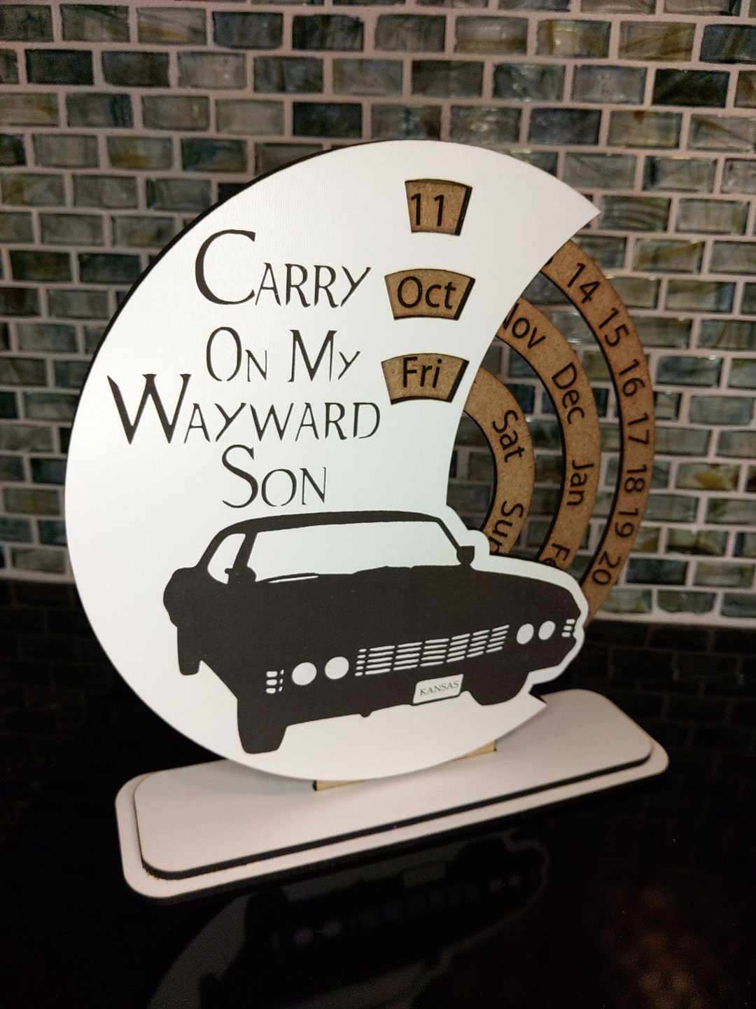 Fandom Calendar, Impala Version - Etsy