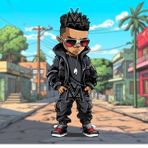 Gangsta Kid, Svg, Street, Urban Kid, Gang Kid, Gangster, Dope, Svg, Dtg ...